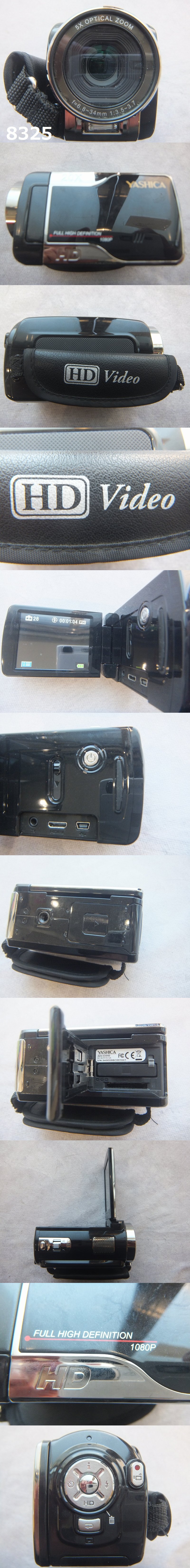 日本代購代標第一品牌【樂淘letao】－ FK-8325 YASHICA HD 108OP デジタルビデオカメラ 20241021